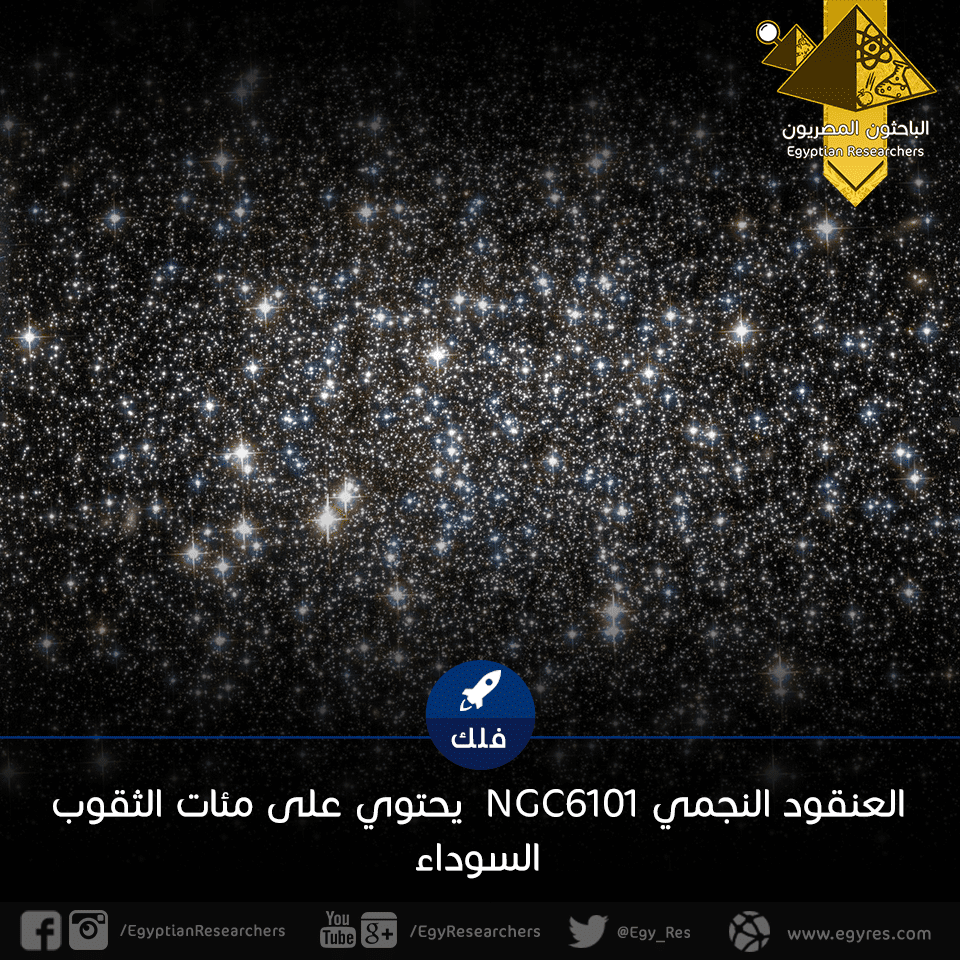 العنقود النجمي NGC 6101 – مجلة الباحثون المصريون العلمية